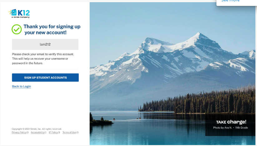 How to Set Up Your Learning Coach OLS Account from the OLS Login Button