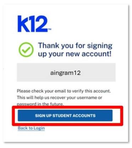 K12 School: Account Setup and Help Logging In